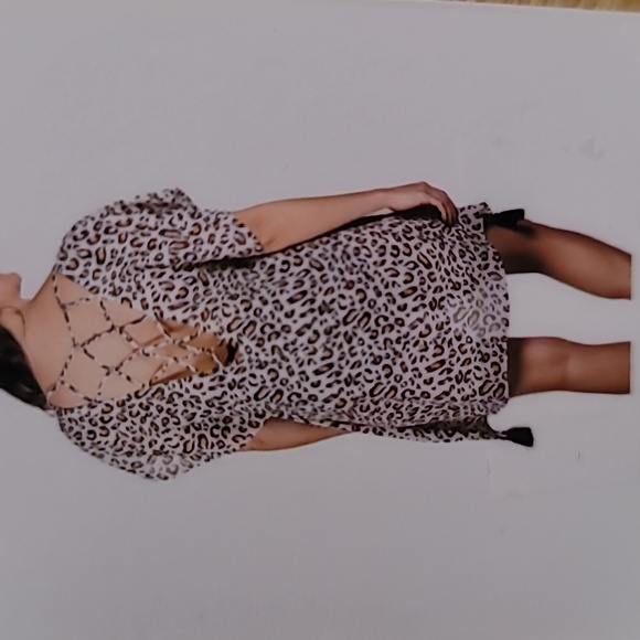 Swim | Nwt Leopard Swim Cover Up | Poshmark